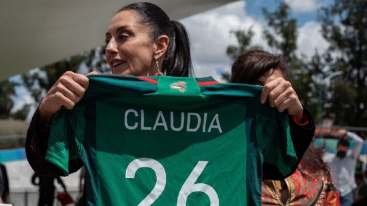 Claudia Sheinbaum se pintará un mechón rosa si la selección de México ...